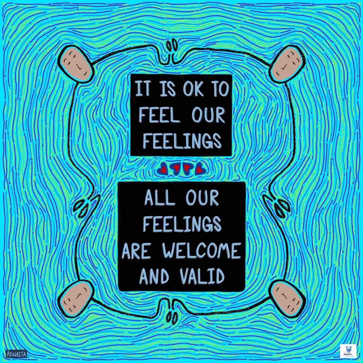 Affirmations: It’s Ok to Feel Our Feelings – The Health Collective India
